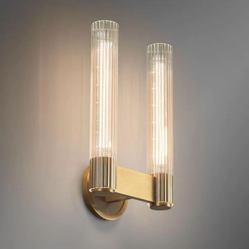 Lorraine Double Sconce,Wall Sconce Brass,Wall Sconce In Bedroom – Jay Lighting