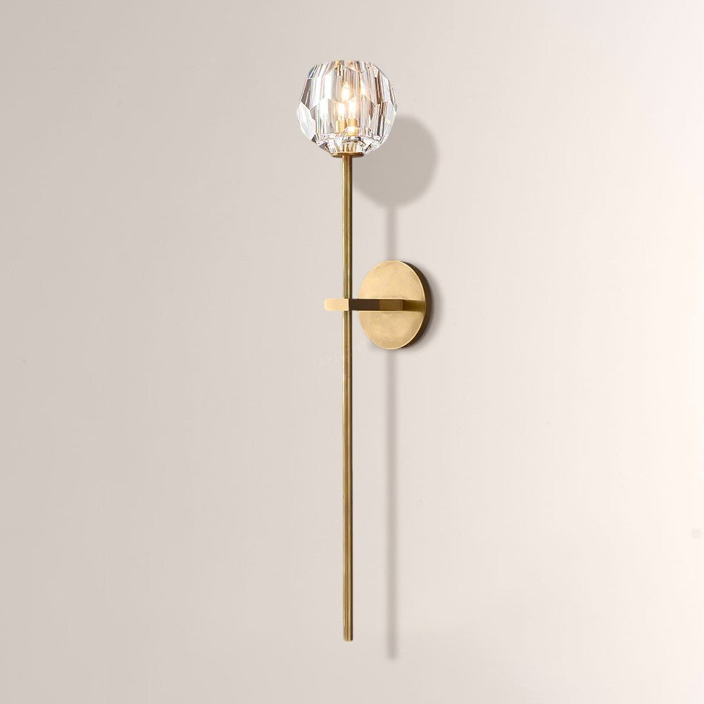 Crespo Grand Sconce,Crystal Sconce,RH BOULE DE CRISTAL SCONCE – Jay ...