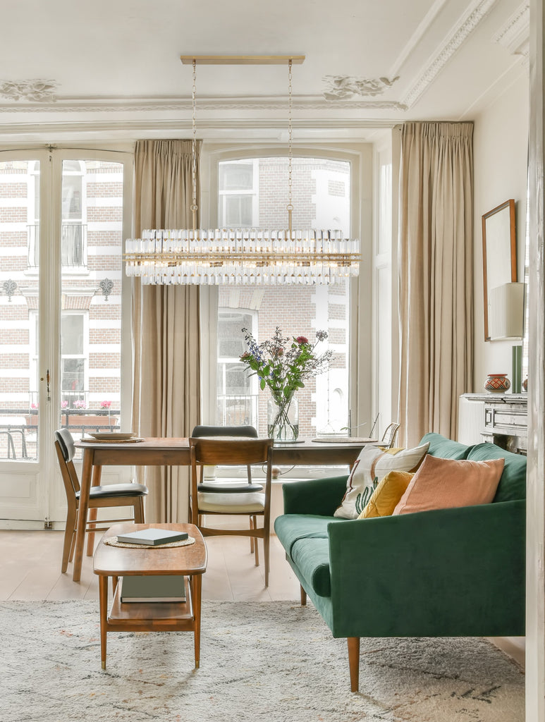 Hayer Rectangular Crystal 16 Light Chandelier – Jay Lighting