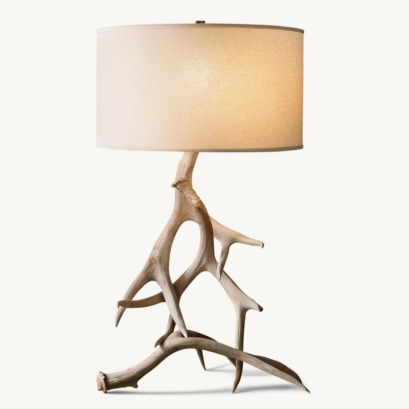 Deer Antler Table Lamp,Restoration Hardware,Bedroom Table Lamp – Jay ...