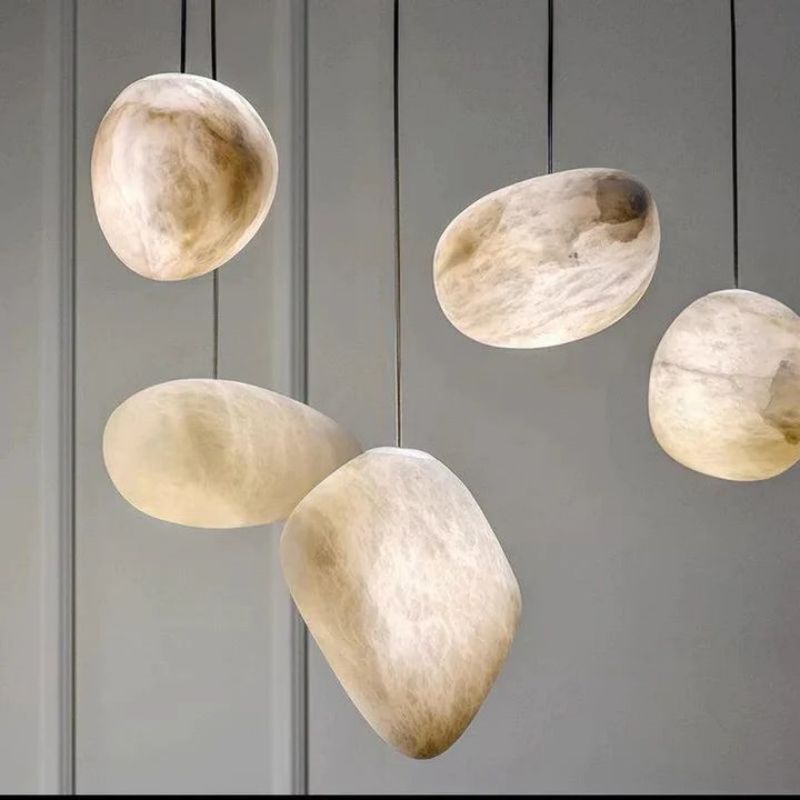 Alabaster Natural Stone Pendant,Pendant Light For Kitchen – Jay Lighting