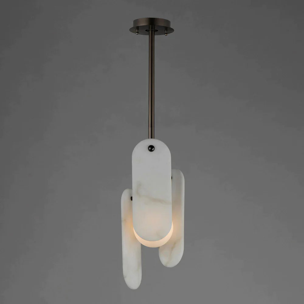 Studio M Alabaster Megalith Single Pendant – Jay Lighting